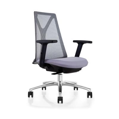 China Factory Direct Wholesale Mid-back Mesh Task Swivel Recliner Adjustable Ergonomic Revolving Office Chair Cadeira De Escritorio for sale