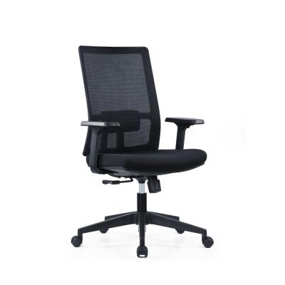 China OEM Office Chair Ergonomic Black Sillas Ergonomic De Oficina with 2D Lumbar Support Office Chair Luxury Mesh Office Staff Chair for sale