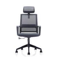 China Luxury Comfortable Executive Swivel Wheels Fabric Mesh Furniture Black Revolving Ergonomic Office Chair Furniture for Sale for sale