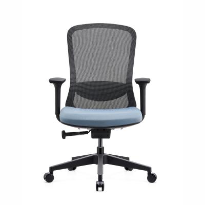 China Swivel High Back Staff Mesh Office Chair For Staff And Manager Ergonomic 4D for sale