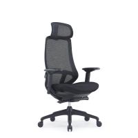 China OEM Accepted High Back Ergonomic Computer Chair 4D Adjustable Luxury Mesh Swivel Executive Manager Office Chair With Headrest for sale