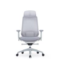 China FOSHAN Supplier Comfortable Office Chair Rotation Luxury Modern Rocking Mesh Fabric 4D Armrest Adjustable Ergonomic Office Chair for sale
