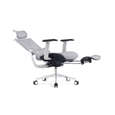 China Modern 3D Arm Adjustable Guangzhou Executive Swivel Reclining Sleep Chair Mesh Ergonomic Office Chair with Lumbar Support for sale