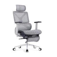 China Luxury Full Mesh Office Ergonomic Task Swivel Chair Space-saving Lumbar Support Modern Office Lunch Break Chair with 3D Armrest for sale