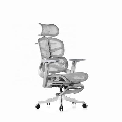 China Manufacturer Comfortable High Back Ergonomic Computer Chair Adjustable Full Mesh Swivel Executive Boss Manager Office Chairs for sale