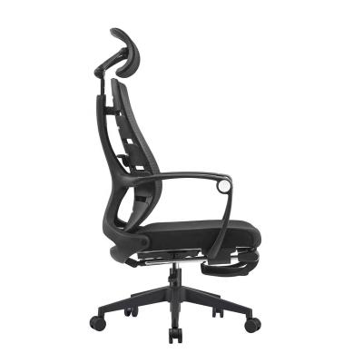 China Foshan Cheap Black Fabric Office Staff Chair Guest Computer Desk Chair Mesh Executive Ergonomic Office Lifting Chair Free Sample for sale