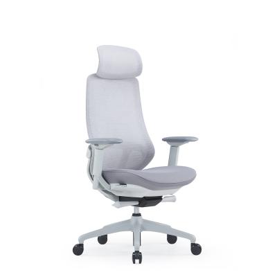 China Manufacturer Comfortable High Back Ergonomic Computer Chair 4D Adjustable Luxury Mesh Swivel Executive Boss Manager Office Chair for sale