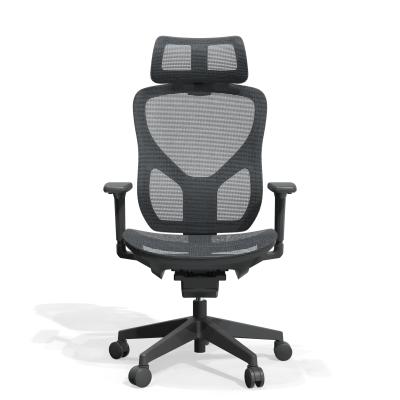 China 102A Adjustable Full Mesh Office Executive Chair 3D Arm Ergonomic Luxury Office Chair Office Boss Chair Back Height Adjustable for sale