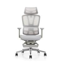 China Ergonomic Modern Office Chair Comfortable Best Ergonomic Full Mesh Double Back Swivel Aluminum Revolving Chair High Swivel Chair for sale