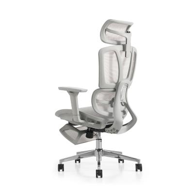 China Manufacturer Comfortable High Back Ergonomic Computer Chair Adjustable Full Mesh Swivel Executive Boss Manager Office Chairs for sale