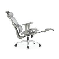 China Manual Adjustment Mechanism Ergonomic Office Executive Chair 3 D Adjustable Pu Armrests Smooth Rolling Nylon Casters Providing Enhanced Comfort for sale