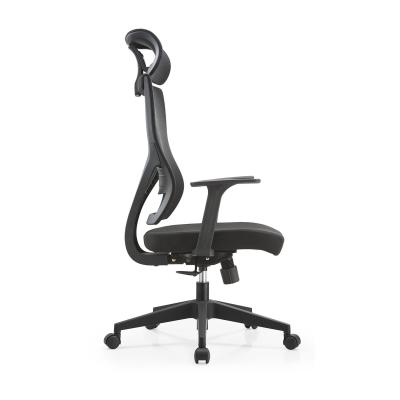 China Comfortable Ergonomic Office Executive Chair Stainless Steel Fabric Mesh Office Chair for sale