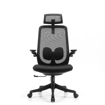 China Custom Ergonomic Office Executive Chair Luxury High Back Mesh Office Chair for sale