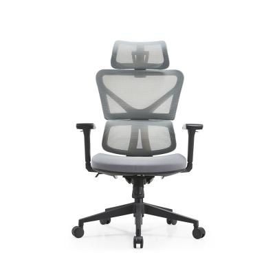 China Factory Wholesale Office Ergonomic Chairs Mesh Back Executive Manager Chair 3D Armrest Adjustable for sale