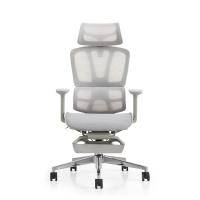 China Ergonomic Modern Office Chair Comfortable Best Ergonomic Full Mesh Double Back Swivel Aluminum Revolving Chair High Swivel Chair for sale