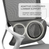 China High-Back Ergonomic Hotel Executive Office Chair Stainless Steel Moisture-Resistant Frame OEM Customized Business Center for sale