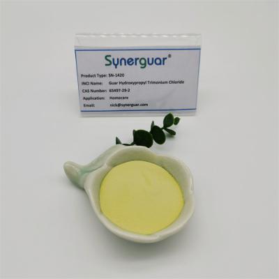 China Cationic Guar Gum With High Cost Performance Has Medium Viscosity And Medium Degree Of Substitution For Homecare for sale