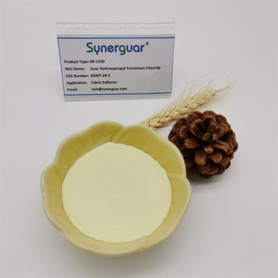 China Senior Self Hydrating Cationic Guar Gum Has High Viscosity And Medium Degree Of Substitution For Fabric Softener for sale