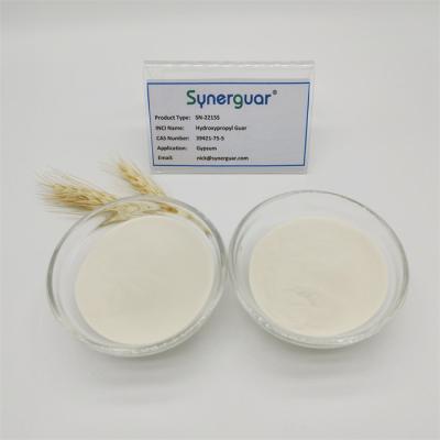 China Basic Hydroxypropyl Guar Gum With High Cost Performance Has Medium Viscosity And High Degree Of Substitution For Gypsum for sale