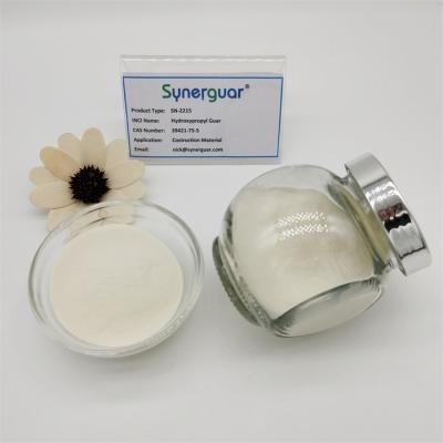 China Hydroxypropyl Guar Gum With Cost-Effective Has Medium Viscosity And High Degree Of Substitution For Costruction Material for sale