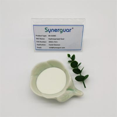 China Facial Cleanser High Transparency Guar Gum Derivatives Superior Rheology Modification for sale