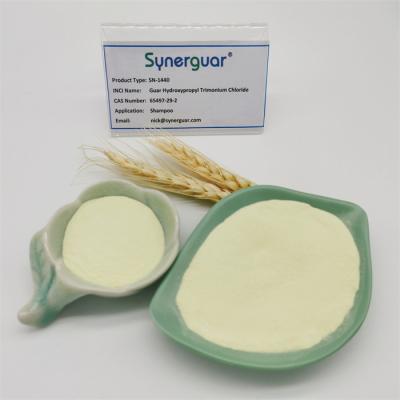 China Creamy Cationic Guar Hair Care Non Self Hydrating Stabiliser Gum for sale