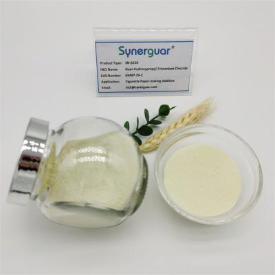 China Basic Guar Gum Has High Viscosity And Medium Degree Of Substitution For Cigarette Paper-Making Additive for sale