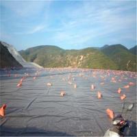 China 0.75mm 1.0mm HDPE Geomembrane Pond Liner for Biofloc Tank Customizable and Waterproof for sale