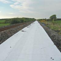 China Non Woven Geotextile Fabric PP PET Short Fiber Geotextile for Geotechnical Engineering for sale