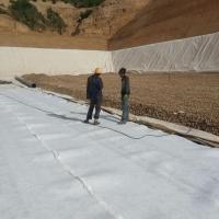 China Non Woven Geotextile Fabric PP PET Short Fiber Geotextile for Geotechnical Engineering for sale