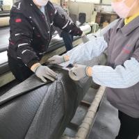 China Chinese Design Style 3D Geocomposite Drainage Geo Cell Mat for Landfill Construction for sale