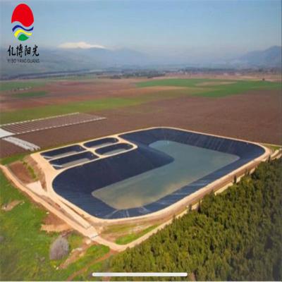 China HDPE Geomembrane Liner Plastic Sheet for Fish Farming Water Tank Environmentally Friendly for sale
