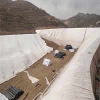 China Non Woven Geotextile for Road Construction and Dam Project White Colo for sale