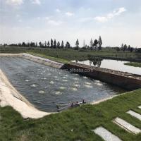 China Plastic Geomembrane HDPE Liner for Dam Liner Pond Liner in Black White Green Blue for sale