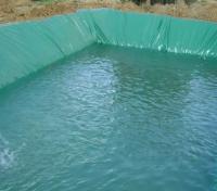 China 0.75mm HDPE PVC Geomembrane Circular Tanks for Fish Farming in Office Building Design for sale