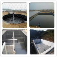 China 0.75mm HDPE PVC Geomembrane Circular Tanks for Fish Farming in Office Building Design for sale