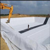 China 50m-100m/roll Non-woven Fabric Composite Geomembrane for Traffic Tunnel Reinforcement for sale