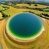 China Chemical Resistant Hdpe Geomembrane for Fish Farm Pond Liner for sale