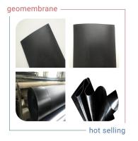 China HDPE LDPE LLDPE PVC PE geomembrane waterproof rolling material series for country markets for sale