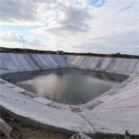 China Agriculture Water Conservancy 0.5mm Fish Farm Pond Liner 0.7mm Waterproof Geomembrane for sale