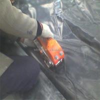 China 45 Mil HDPE Geomembrane Pond Liner for Fish Farming in Philippines Chemical Resistant for sale