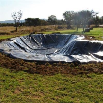 China Custom 1mm 0.5mm HDPE Dam Liner in Kenya 500 Microns Geomembrane Pond Liner Design Style for sale