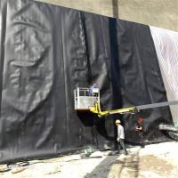 China Customized Green 2mm HDPE Geomembrane for Reservoir and Heavy Duty Plastic Pond Liner for sale