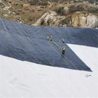 China Customized Green 2mm HDPE Geomembrane for Reservoir and Heavy Duty Plastic Pond Liner for sale