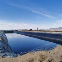 China 0.2-2mm HDPE Geomembrane Pond Liner for Aquaculture Durable and Resistant to UV Rays for sale