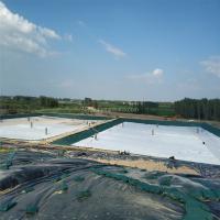 China Sample Provided 1mm HDPE Geomembrane for Fish Pond Liner and Landfill 100% Virgin for sale