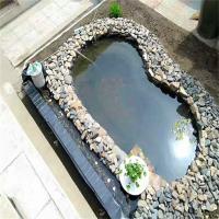 China 1m-8m Width Green HDPE Geomembrane for Reinforced Anti-seepage Fish Pool Pond Liners for sale