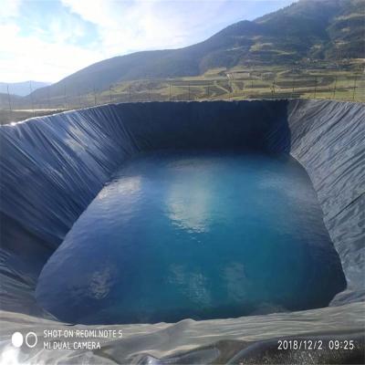 China 750 Micron HDPE Geomembrane Reservoir Liner for Waterproof Water Storage for sale