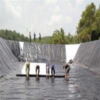 China 1m-8m Width HDPE Geomembrane for Oily Wastewater and Mine Soil Remediation Management for sale