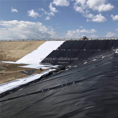 China Waterproof HDPE Geomembrane Pond Liner for Mine Soil Remediation Garden Oily Wastewater for sale